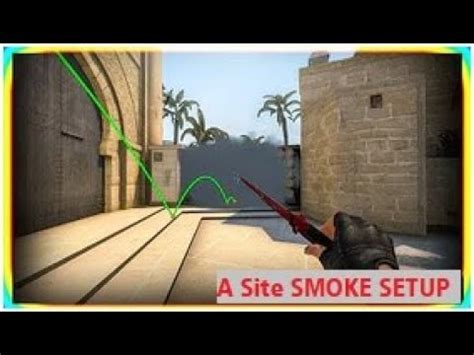 How To SMOKE Mirage Setup A Site CSGO Window Mid YouTube