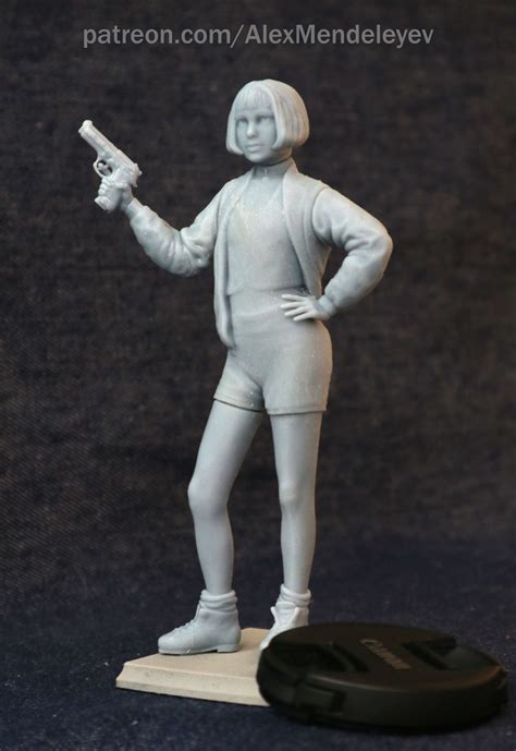 Download Obj File Mathilda Leon The Professional • Model To 3d Print ・ Cults