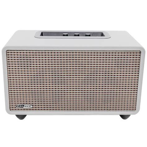 Caliber Bluetooth Cassa Retro Usb Bianco Gomiboit