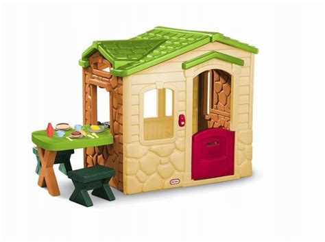 DOMEK OGRODOWY DLA DZIECI ZE STOLIKIEM ŁAWKI 7654653440 oficjalne
