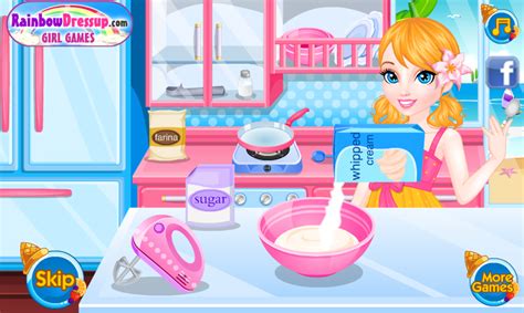 Home Made Ice Cream Play Online On Flash Museum 🕹️