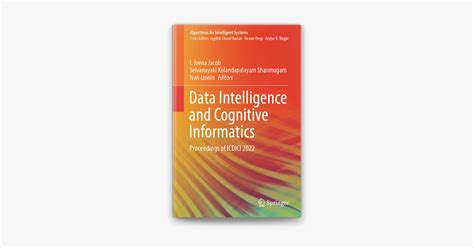 ‎data Intelligence And Cognitive Informatics On Apple Books