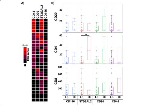 Tissue Microarray Results A Graphical Summary Of The Ihc Results From