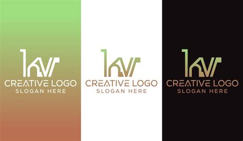 Premium Vector Initial Letter Kv Logo Design Monogram Creative Modern