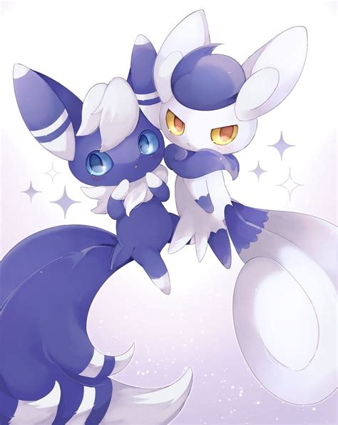 Meowstic Meowstic And Meowstic Pokemon Drawn By Hoshimiiimi Danbooru