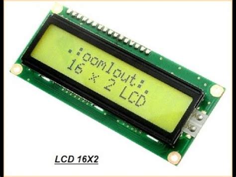 Penggunaan ASCII Pada LCD 16x2 YouTube