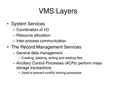 Ppt Vms Operating System Powerpoint Presentation Free Download Id
