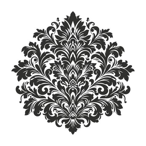 Classic Damask Pattern Design 51668952 Vector Art At Vecteezy