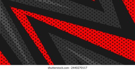 Sports Background Design Red Black Accent Stock Vector Royalty Free