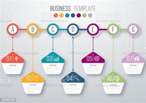 Timeline Infographics Template向量圖形及更多信息圖形圖片 信息圖形 創作性 動作 Istock