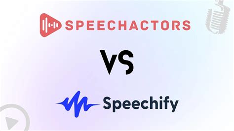 Speechactors Vs Speechify