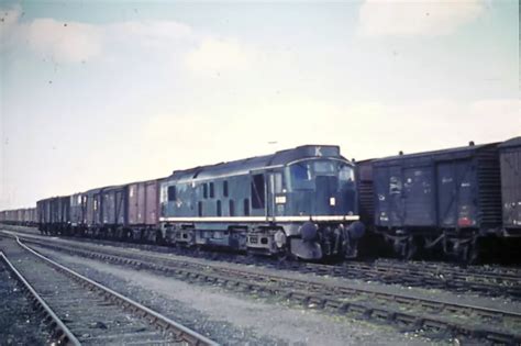 Original~35mm Colslide~class 241 D5129 Old Forres Sidings No Date