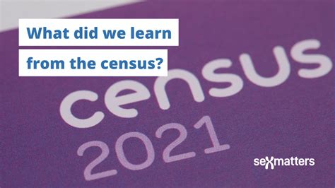 What Did We Learn From The Census Sex Matters