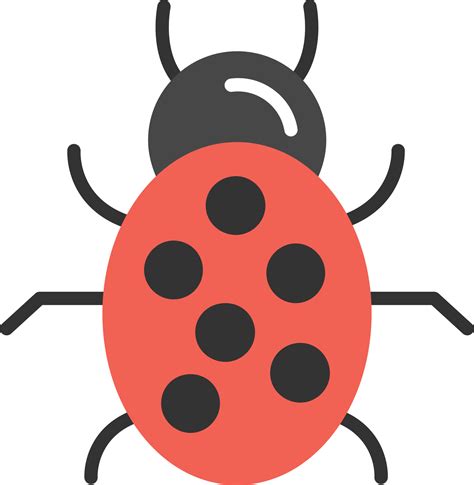 Bug Flat Icon 13950256 Vector Art At Vecteezy