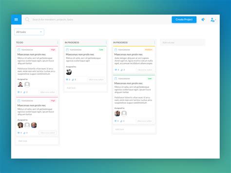 Day 236 Kanban Ui Design On Behance