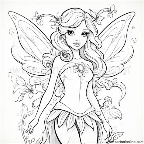 Dibujos De Hadas Para Colorear E Imprimir