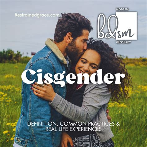 Cisgender Restrained Graces Modern Bdsm Glossary