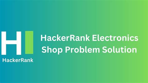 Hackerrank Problem Solving Problem Solution Thecscience