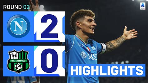 Ssc Napoli Vs Sassuolo 27 Aug 2023 🔥 Video Highlights Footyroom