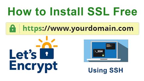 How To Install Free Ssl From Lets Encrypt On Any Shared Hosting Via
