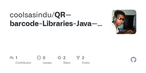 GitHub Coolsasindu QR Barcode Libraries Java Techinbox