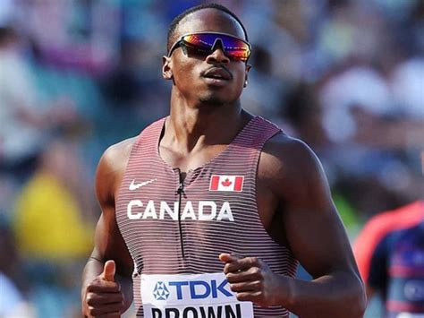 Aaron Brown Sprints To 2nd In 200 Metres Topping Canadian Relay Teammates In Botswana