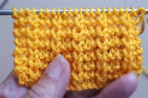 How To Knit A 1 Row Repeat Pattern