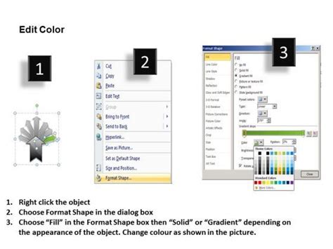 Arrows Diverging Representing Process Model Cycle Flow PowerPoint Templates