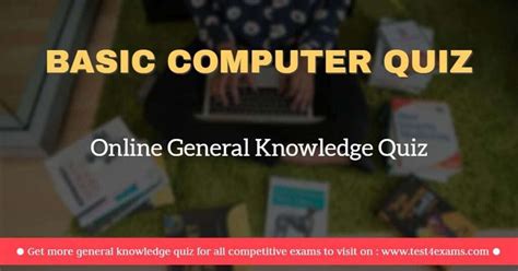 Basic Computer Mock Test Sets For All Exams Aspirants Test Exams
