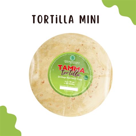 Jual Kulit Kebab 20 Cm Isi 20 Pcs Tortilla Tamma Shopee Indonesia