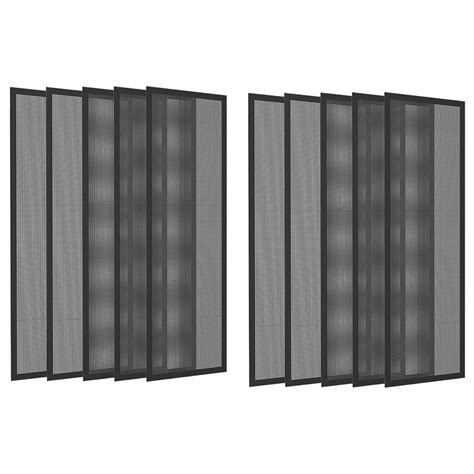 Floor Vent Covers 4x10inch Magnetic 10 Pack Air Vent Filters Mesh