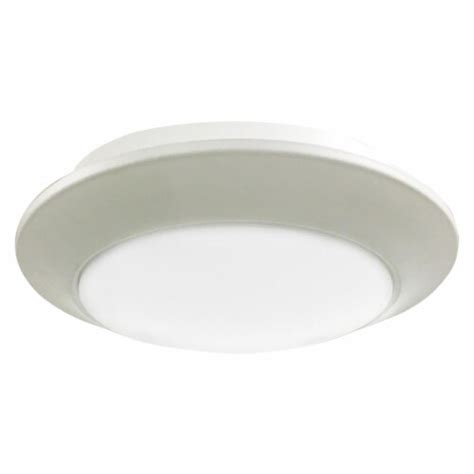 20816ledd Wh Acr 275 X 925 In Relic Round Led Flush Mount White