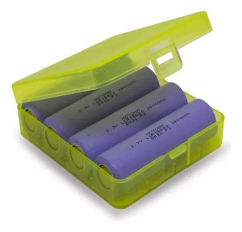 Pila Bateria Recargable 18650 Motoma 2600mah Caja X 4 Unids