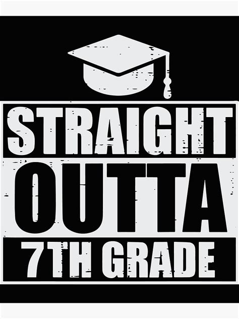 Lámina Fotográfica «directamente De La Clase De Séptimo Grado De La Graduación Escolar De 2022