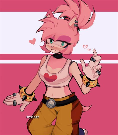Amy Rose Style Surge By Vanyloveart On Deviantart