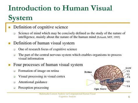 Ppt Multimedia Content Analysis Via Computational Human Visual Cognition Powerpoint