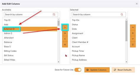 How To Add Columns To View In RoutingBox Web