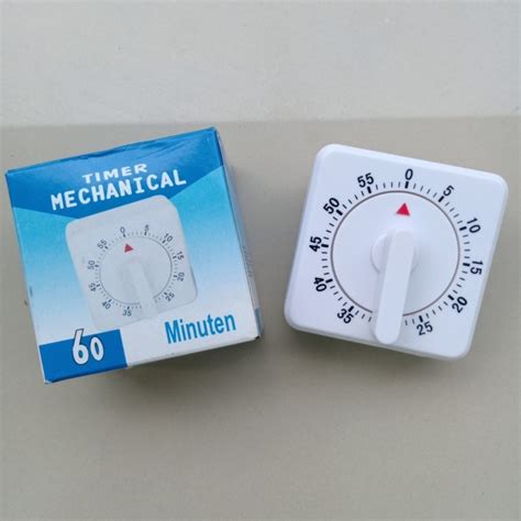 Jual Timer Laboratorium Timer Masak Timer Manual Detik Mechanical Timer Mekanik Manual