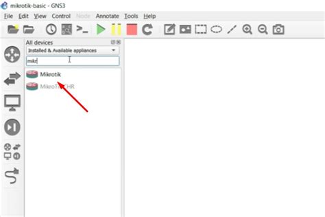How To Add Mikrotik Router In GNS TechieLAB