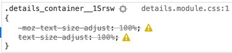 Autoprefixer Setup For Next Js Not Adding Expected Vendor Prefixes For Text Size Adjust Issue