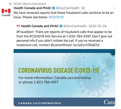 COVID 19 Frauds Alberta Provincial Rural Crime Watch Association