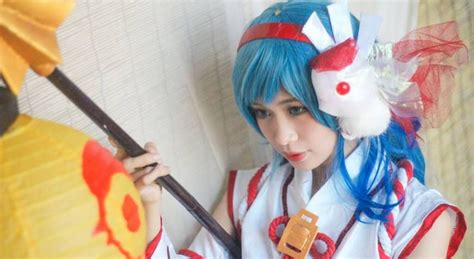 王者荣耀大乔cosplay，映照潮汐的起伏，以免迷失战场的道路