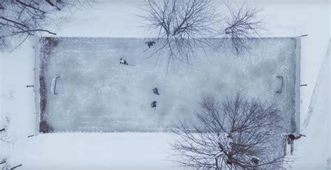 This Amazing Homemade Hockey Rink Is Every Canadians Backyard Dream
