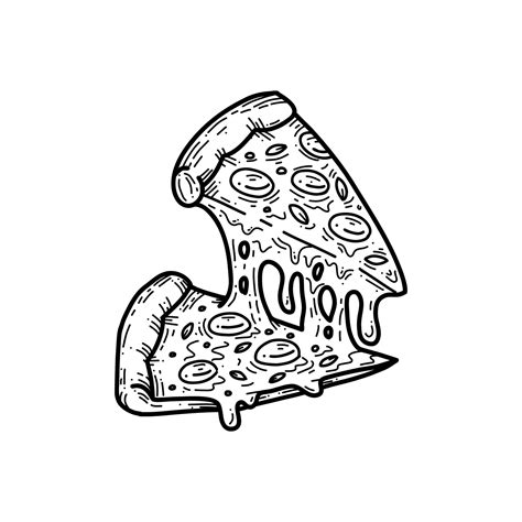 Pizza Images Drawing At Patricia Flores Blog