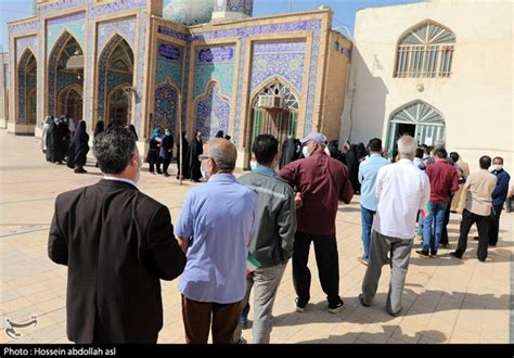 شکوه حضور مردم اهواز در انتخابات 1400 تصاویر تسنیم