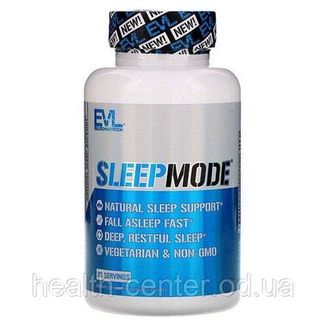Купить SleepMode Комплекс для хорошего сна 60 капс EVLution Nutrition ...