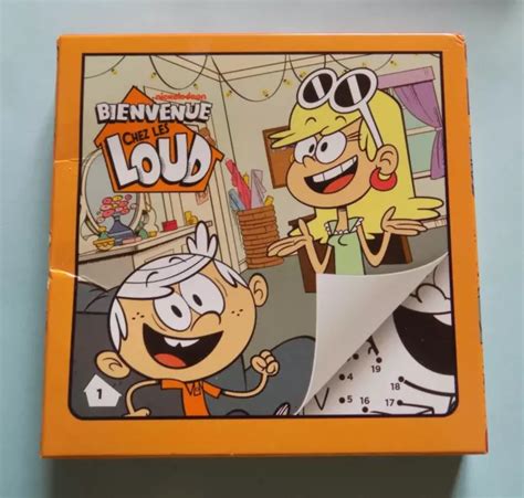Jeu Bienvenue Chez Les Loud Happy Meal Mc Donalds 2024 N°1 Carnet
