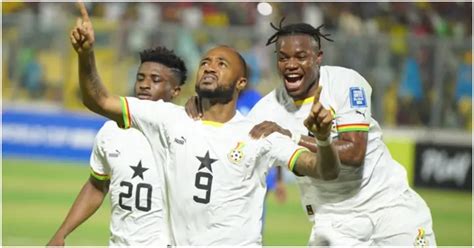 Jordan Ayew Scores Hat Trick To Power Ghana To 4 3 Victory Against Car