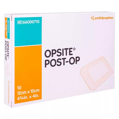 Buy Smith And Nephew Opsite Post Op Film Dressing 25 X 10 Cm Online