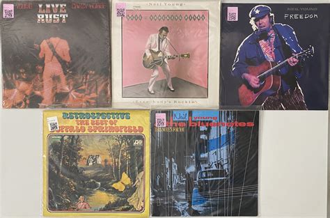 Lot 908 Neil Young Lp Collection Inc Reissues